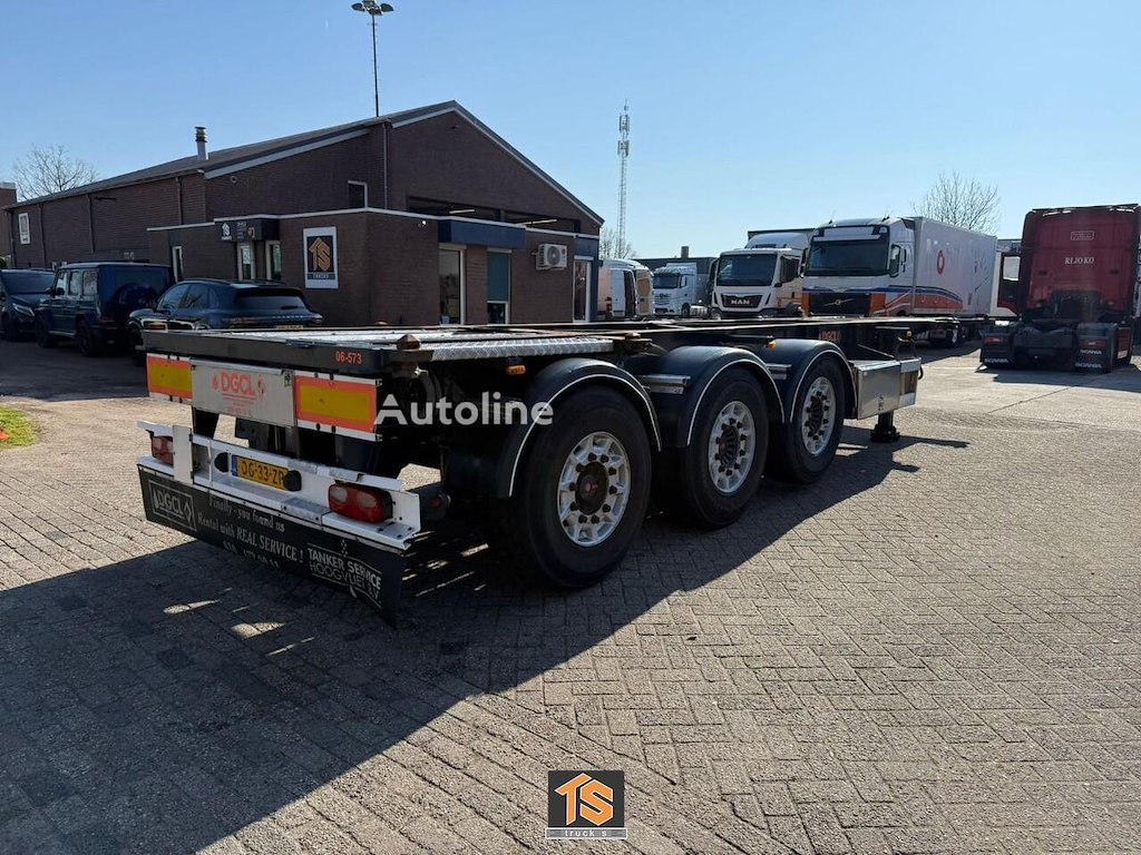 Van Hool 3B2015 20/30 FT - CONTAINER CHASSIS - ADR TANK TRAILER - NL TRAI poluprikolica za prevoz kontejnera