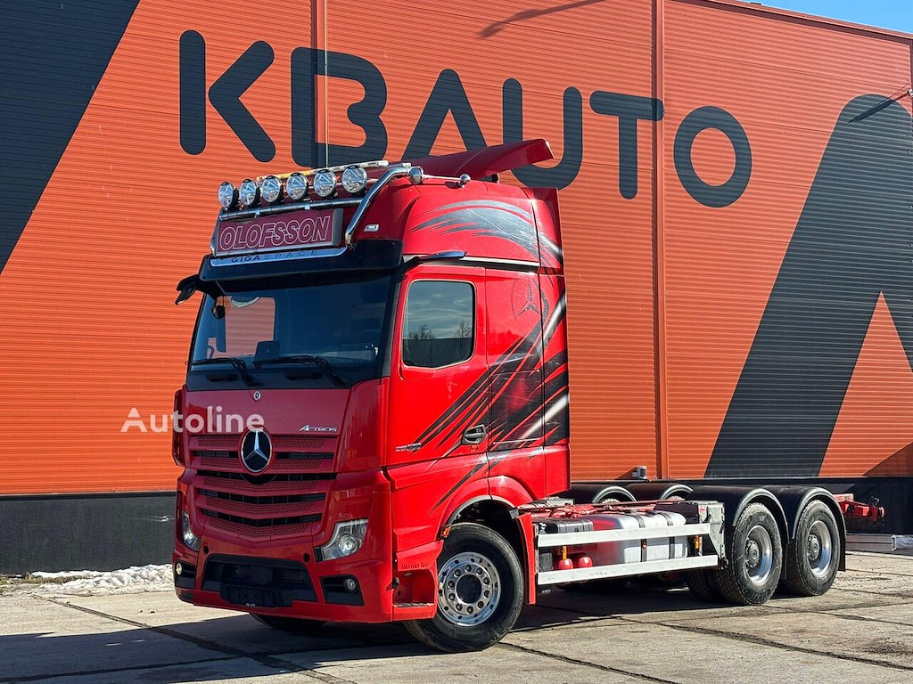 Mercedes-Benz Actros 2863 6x4 GIGASPACE / HYDRAULICS / CHASSIS L=7901 mm kamion šasija