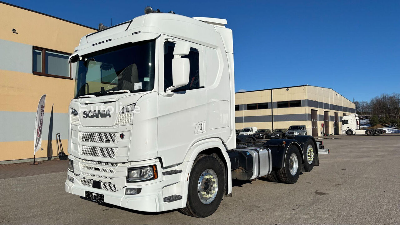 Scania R500 6X2*4 EURO6 + PTO + ADR + WB 3750 kamion šasija