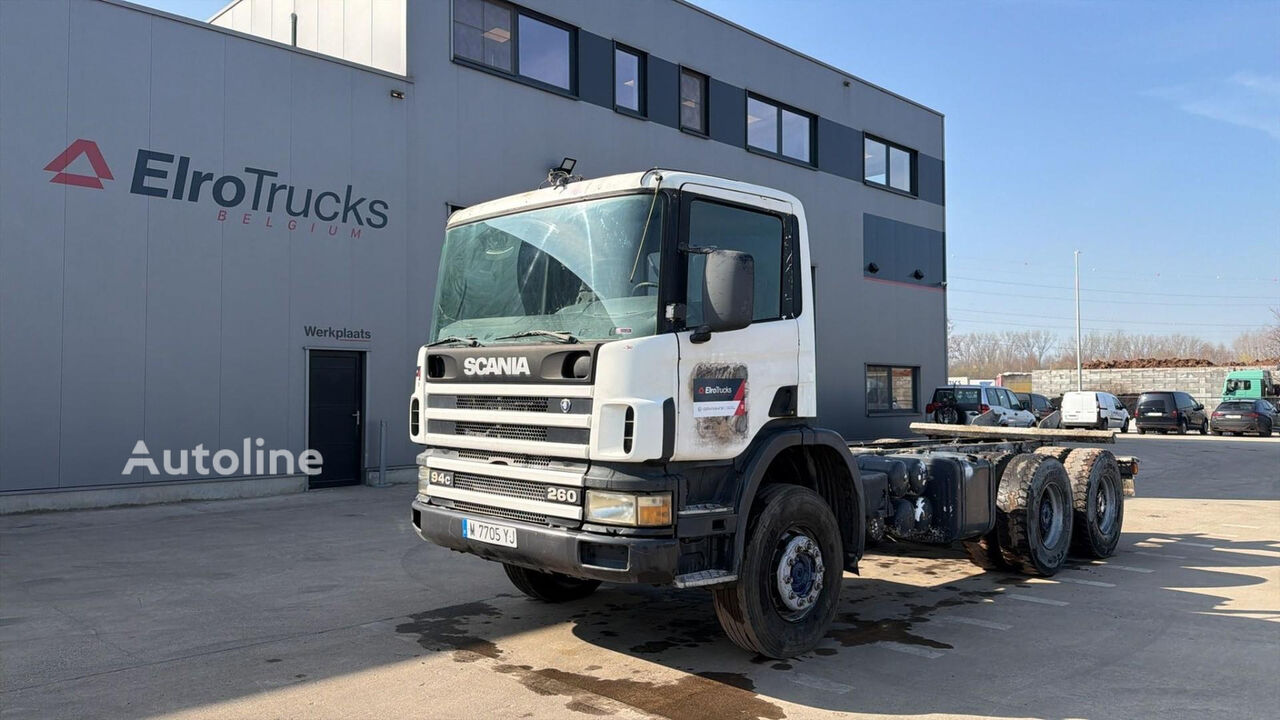 Scania 94 - 260 (MANUAL PUMP / 6X4 / BIG HUB / GRAND PONT / POMPE MANUE kamion šasija