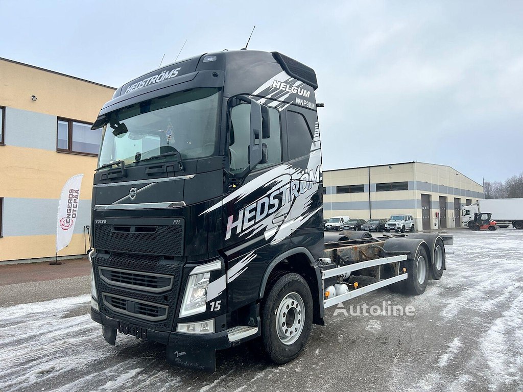 Volvo FH540 6X4 EURO6 + VEB + LIFTING AXLE kamion šasija