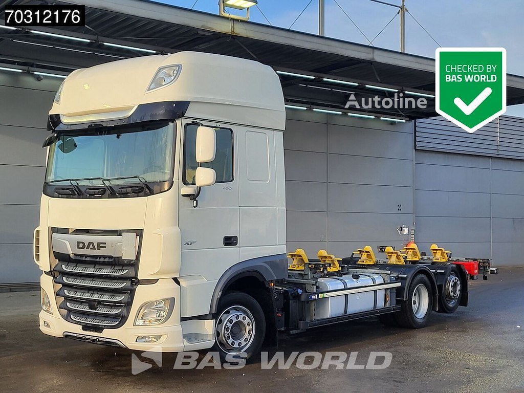 DAF XF 480 6X2 BDF Lift+Steering axle SSC Automatic Retarder Euro 6 kamion šasija