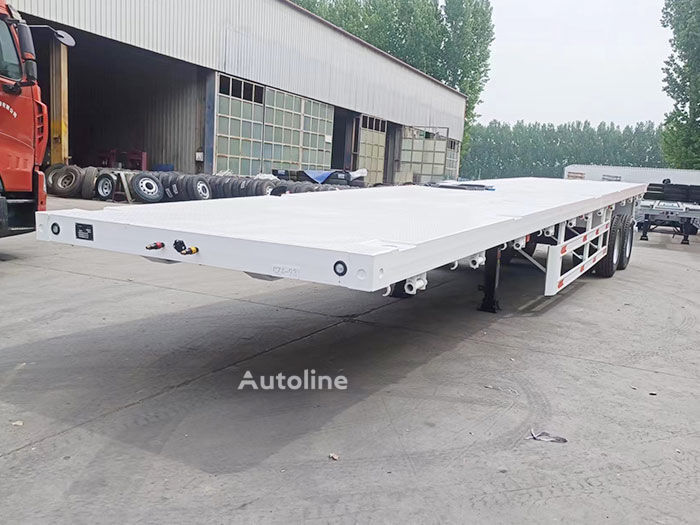 ZW-Trailer 2 Axle Flatbed Semi Trailer poluprikolica platforma
