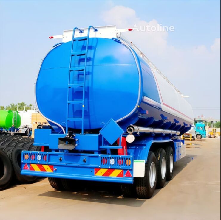 Nova ZW-Trailer Carbon Steel Fuel Tanker Trailer 40000L-45000L 3 Axles cisterna za goriva i maziva