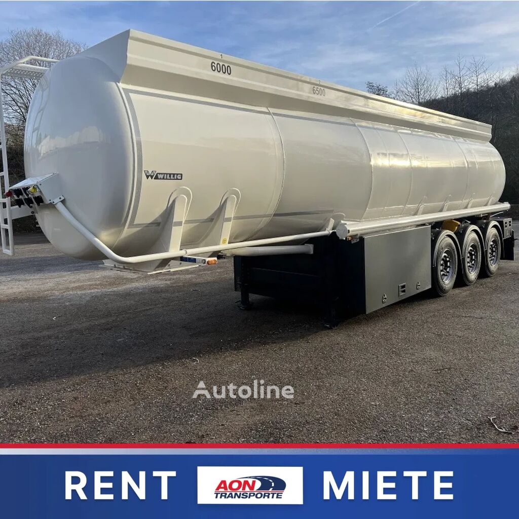 Nova Willig 35000 Ltr., 5 Kammern, ADR, SAF #aonrent cisterna za goriva i maziva