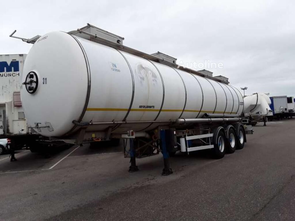 Magyar SA Trailer Tanker Edible 33 M3 Capacity in Liters poluprikolica autocisterna (496980)