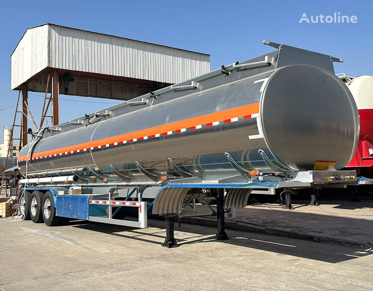 Nova Titan 40000 Liters Aluminum Tanker Trailer for Fuel Transport poluprikolica autocisterna