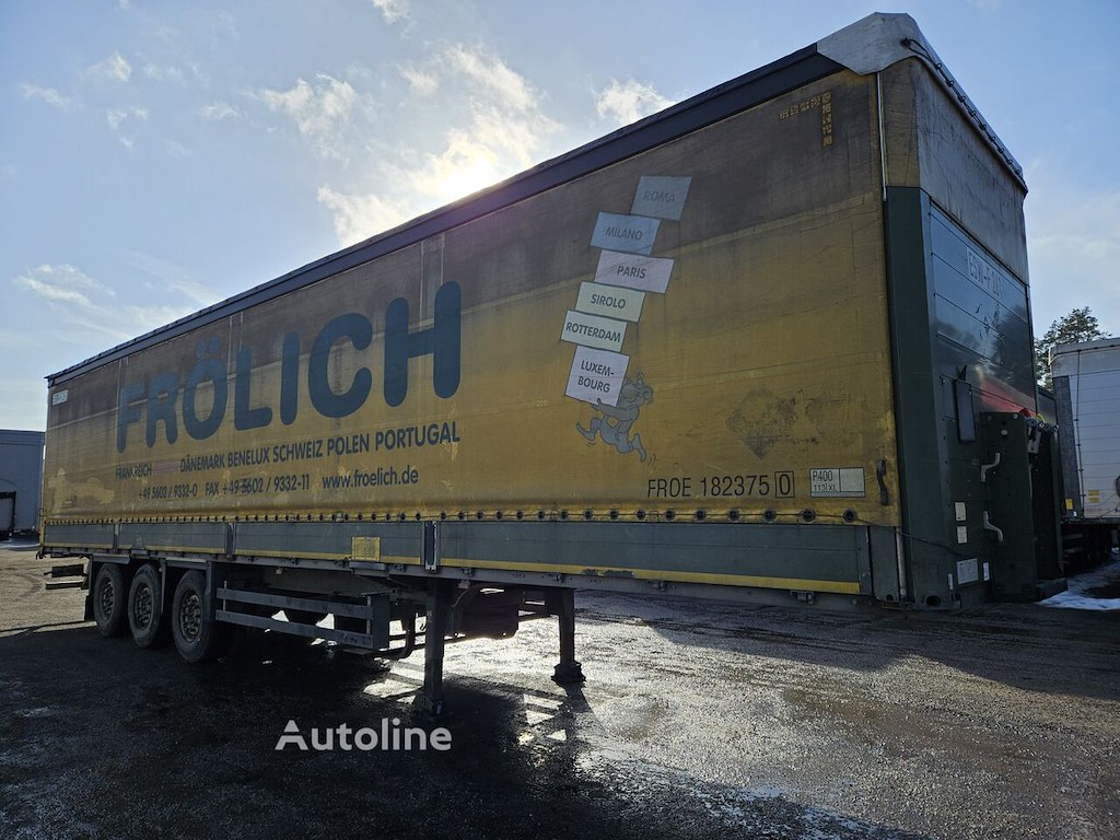 Schmitz Cargobull SCB*S3T poluprikolica sa ravnom platformom