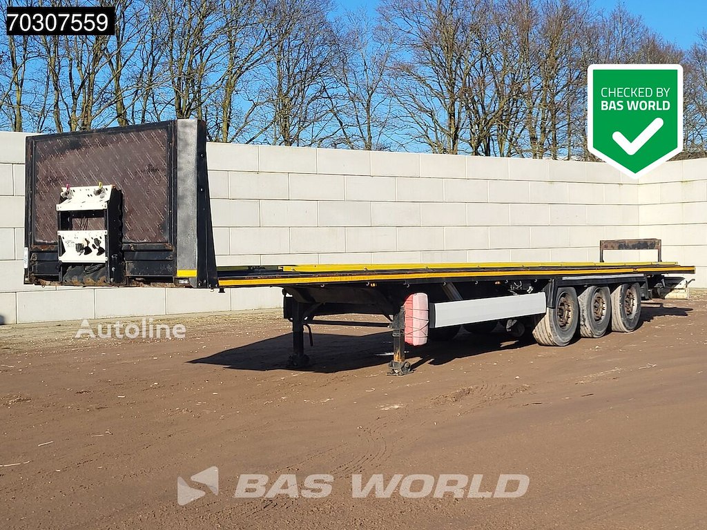 Krone SD Select 3 axles Lifting Axle poluprikolica sa ravnom platformom