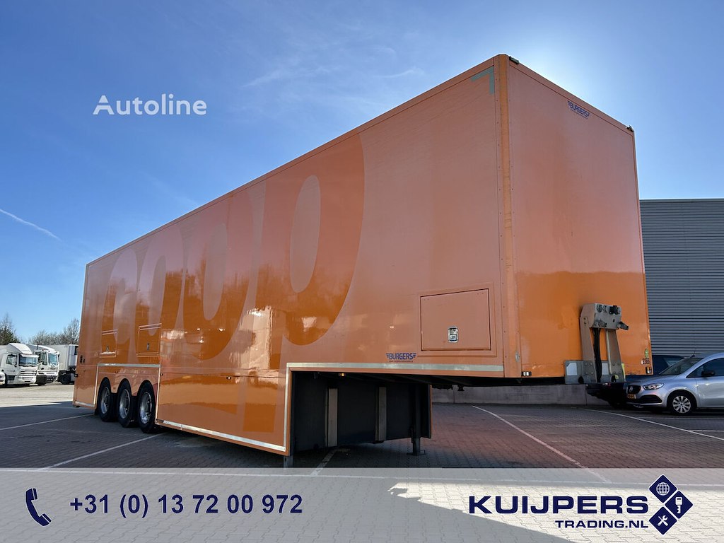 Burger Burgers 0 DGPL / Double Stock / Race Trailer poluprikolica autotransportera