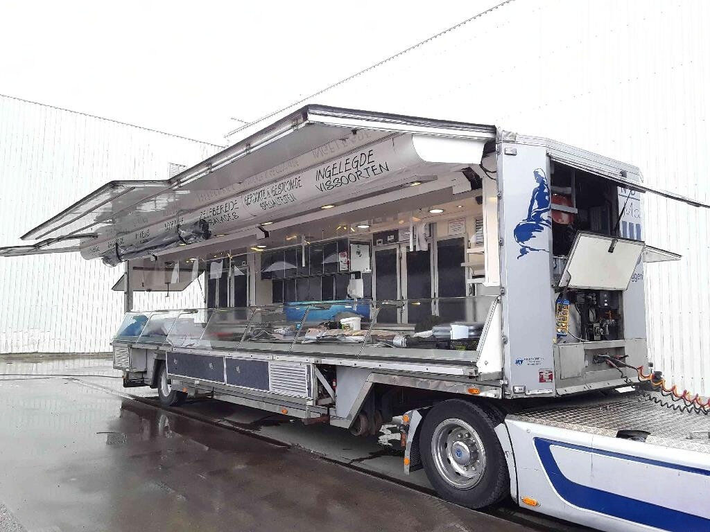 Miscellaneous HCF / Market / Fish / Refrigerated Display Trailer trgovačka poluprikolica