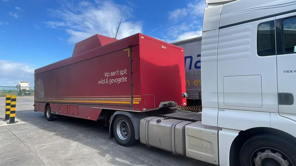 Market cart/food trcuk trgovačka poluprikolica