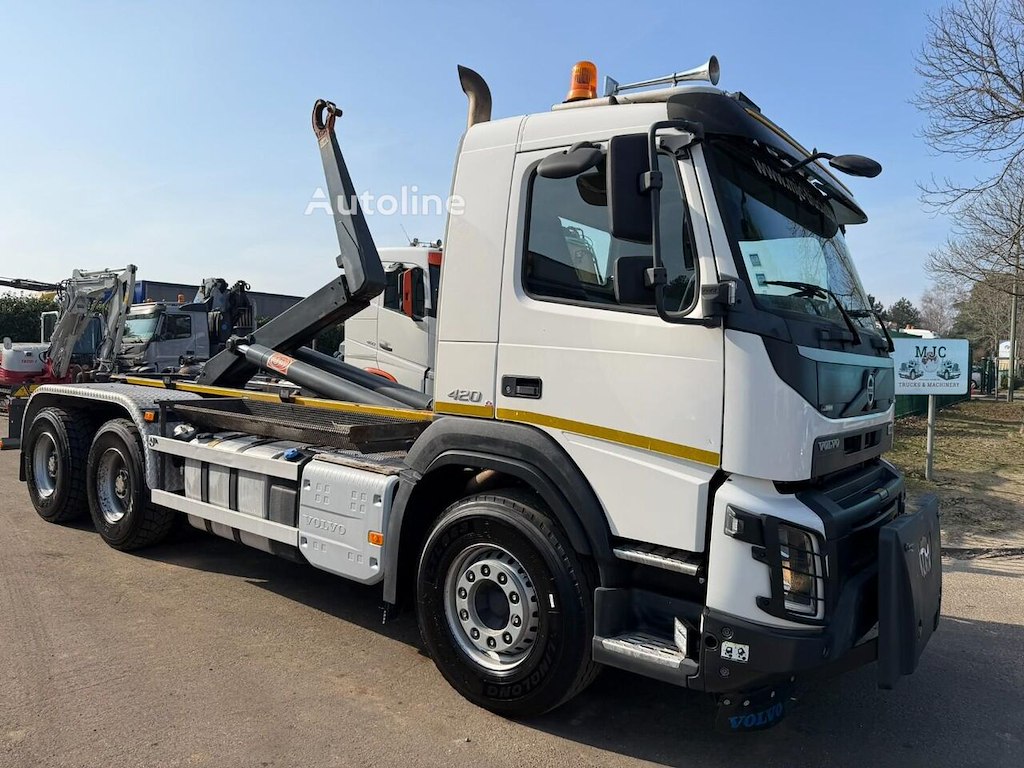 Volvo FMX 420 6X4 *221.000km* - AJK 20T - 5670mm - WB 3m90 - DIN PLATE kamion rol kiper