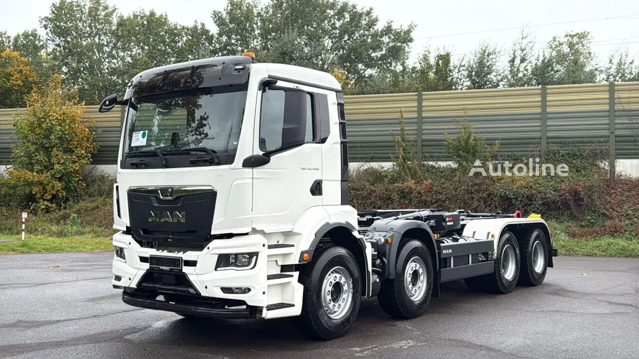 Novi MAN TGS 35.480 MAN TGS 35.480 8x4 Euro6e Hiab MultLift Abrollkipper kamion rol kiper