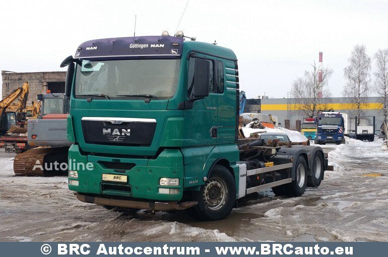 MAN TGX 28.480 Hooklift kamion rol kiper