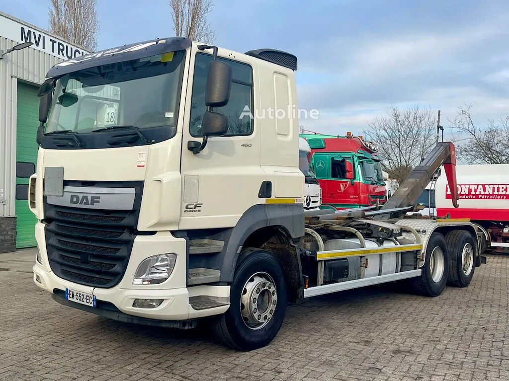 DAF CF 460 HYDRAULIC, NAVI, BACKUP CAM kamion rol kiper