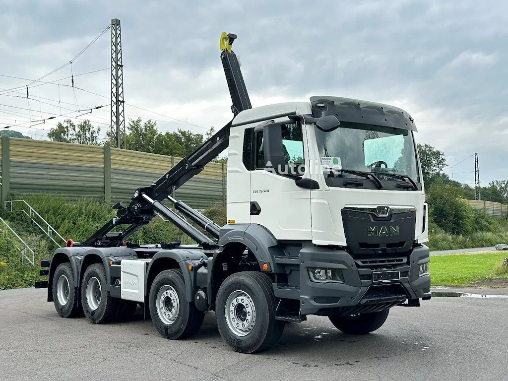 Novi MAN TGS 35.480 MAN TGS 35.480 8x4 Euro6e Hiab MultLift Abrollkipper kamion rol kiper