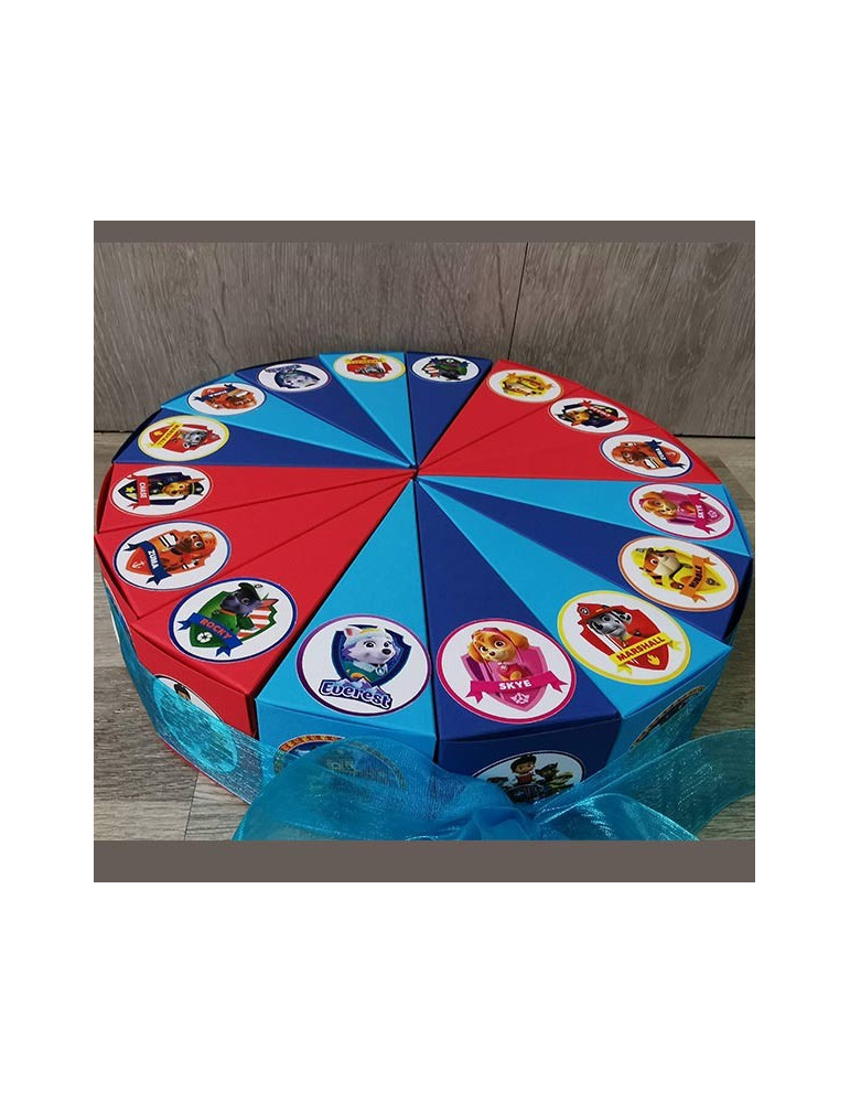 Paw patrol torta od kartona
