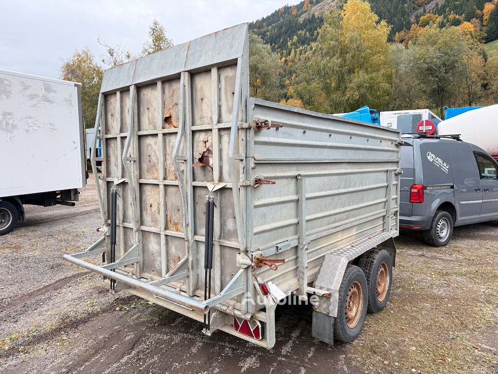 Pongratz KGT 300/17 Pritsche Aufsatzwände Tieflader Rampe prikolica sa ravnom platformom