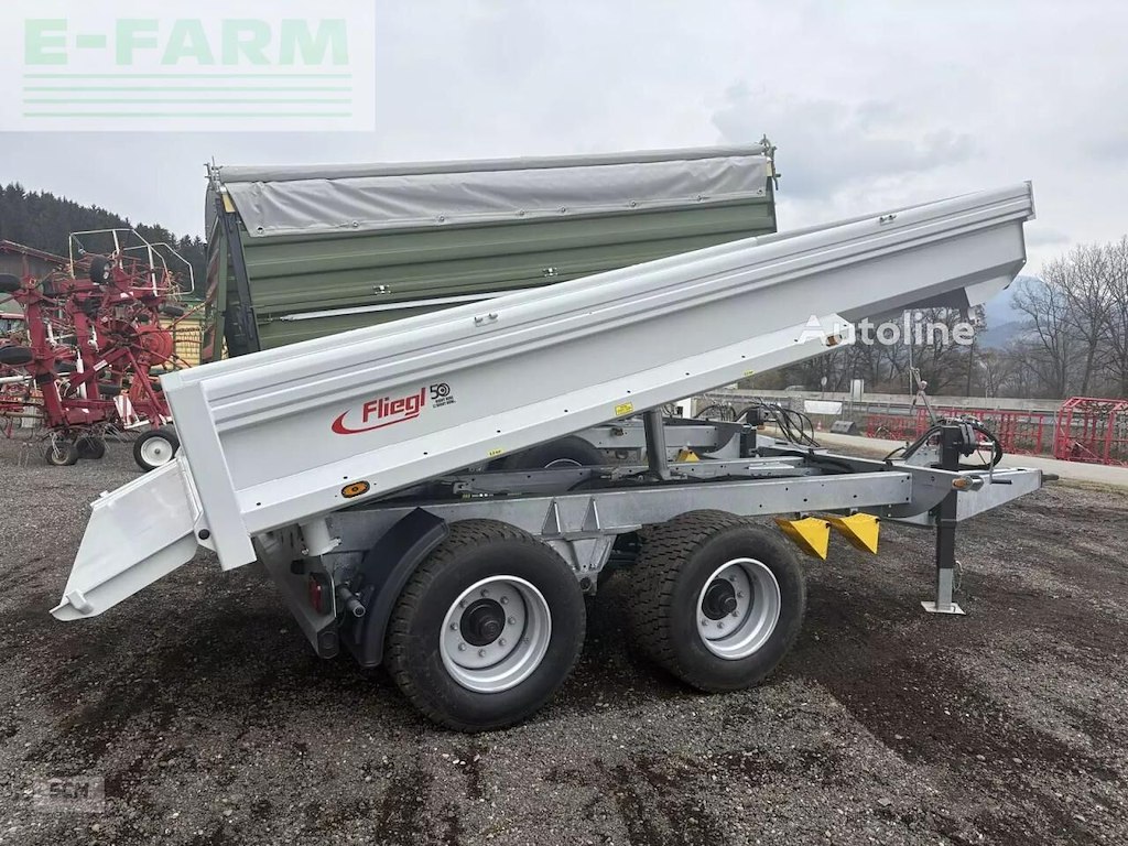 Fliegl tmk 130 s schwergut muldenkipper prikolica platforma