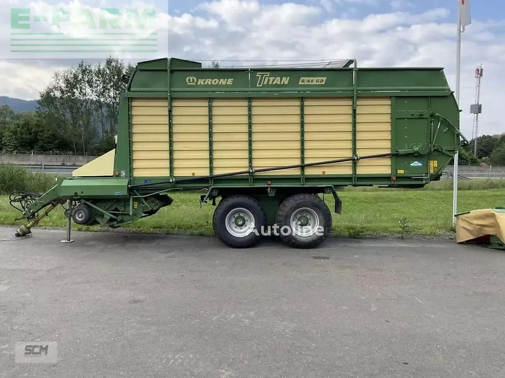 Krone krone ladewagen titan r 48/gd prikolica platforma