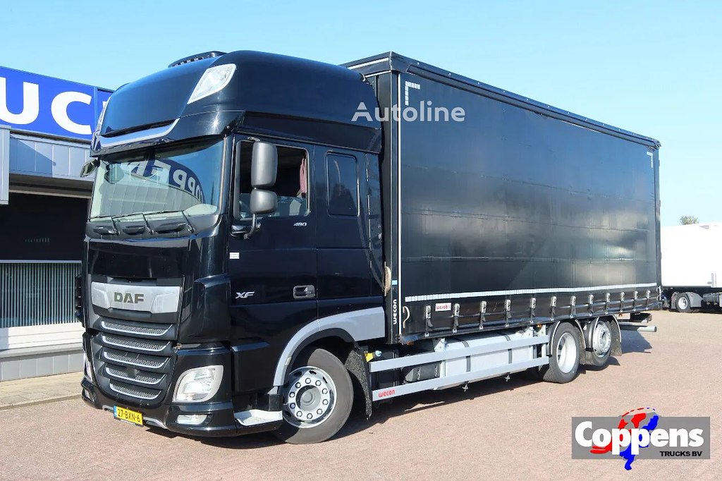 DAF XF 480 H4SN3/ZMBW kamion sa klizna zavesa cerada
