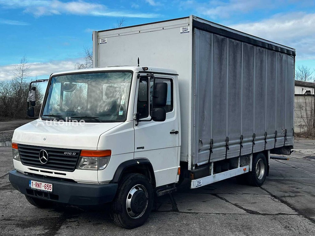 Prodaje se Mercedes-Benz Vario 816 D kamion sa kliznom ceradom na aukciji