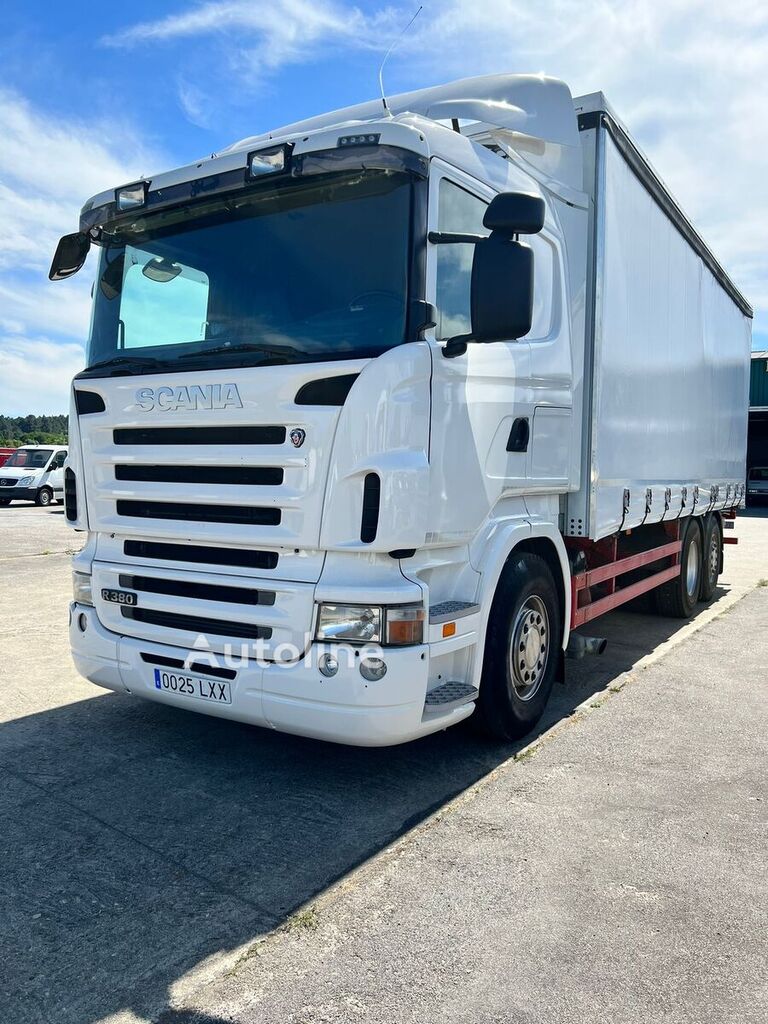 Scania 380 kamion sa klizna zavesa cerada
