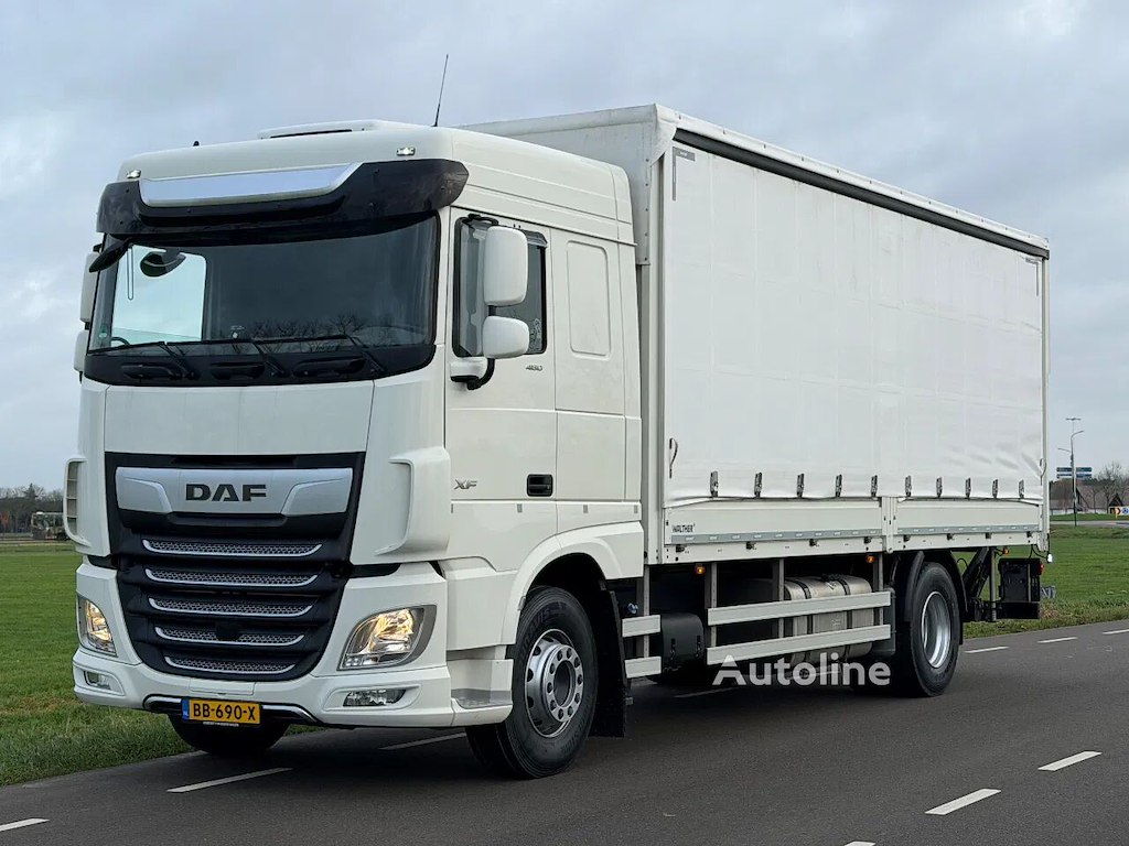DAF XF 480 XF 480.EURO6. 2021. 189357km. Schuifzeil Bakwagen met Laa kamion sa klizna zavesa cerada