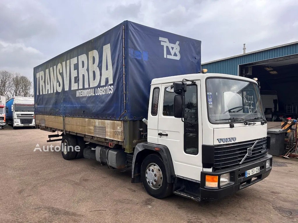 Volvo FL 612 FL6 12 FULL STEEL SPRING !!! MANUAL GEARBOX !!! MECHANIC kamion sa klizna zavesa cerada
