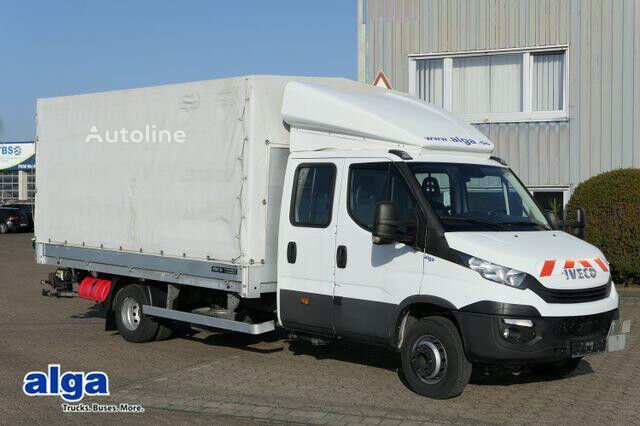 IVECO 70C18HD Daily 4x2, Sortimo, Klima, LBW, 6 Sitze kamion sa klizna zavesa cerada
