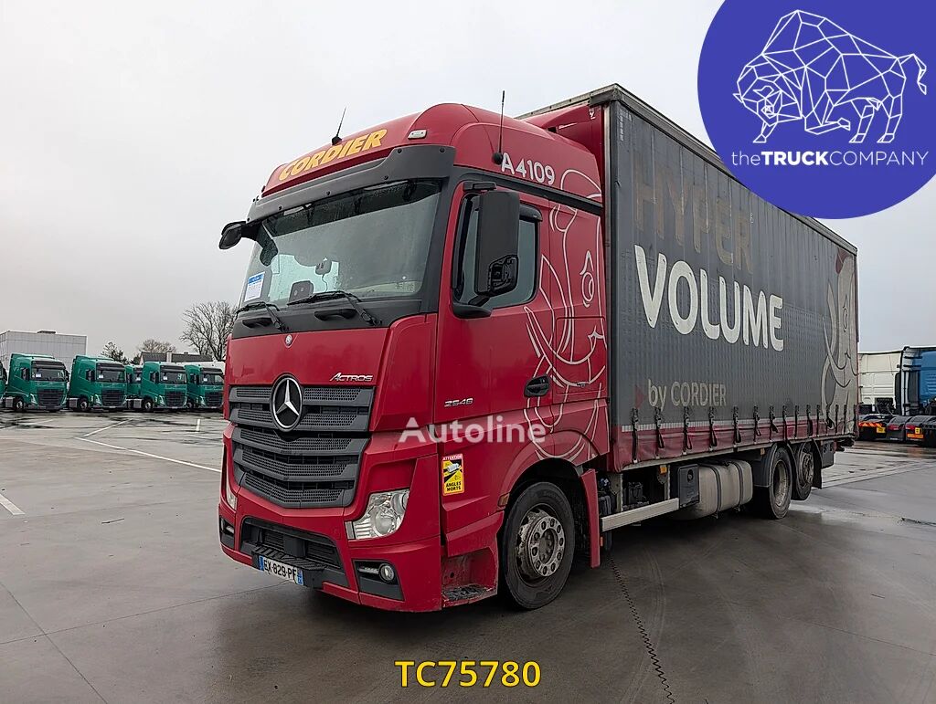 Mercedes-Benz Actros 2548 kamion sa klizna zavesa cerada