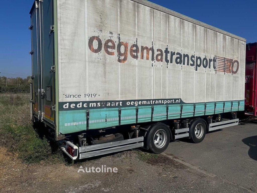 Prodaje se Wecon Truck trailer prikolicu sa kliznom ceradom na aukciji