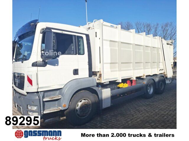 MAN TGS 28.360 6x2-4 BL, Lenkachse, Pritarder kamion za smeće