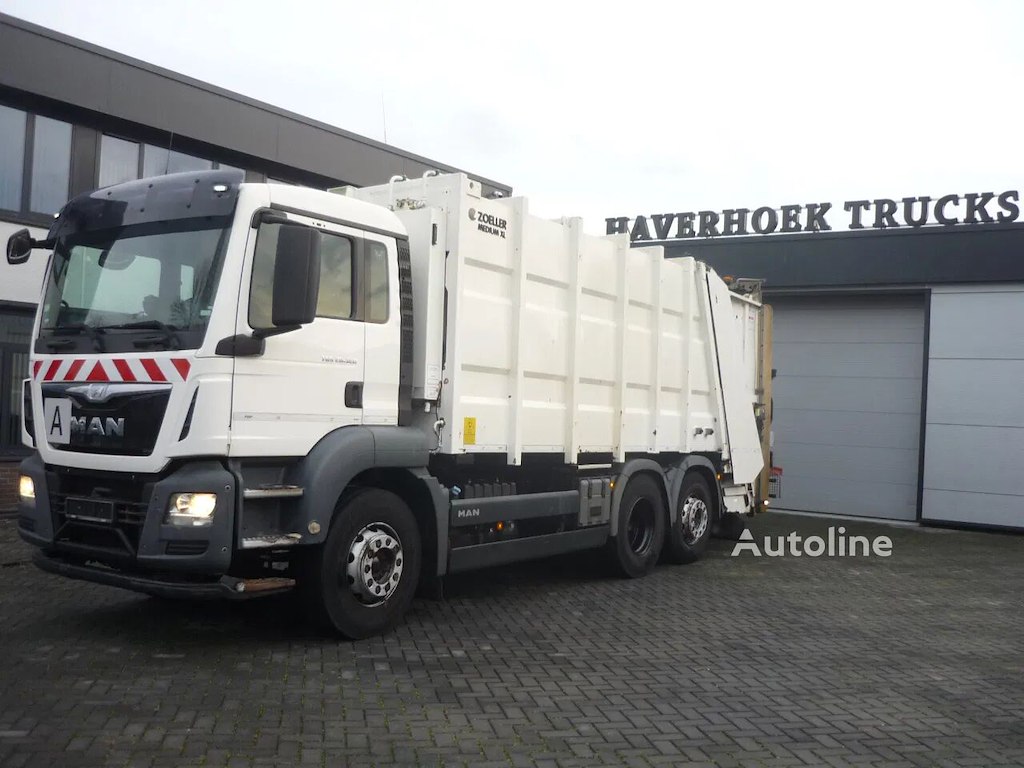 MAN TGS 26.320 6x2-4 euro 6 Garbage box Zoeller Medium XL 21.5 kamion za smeće