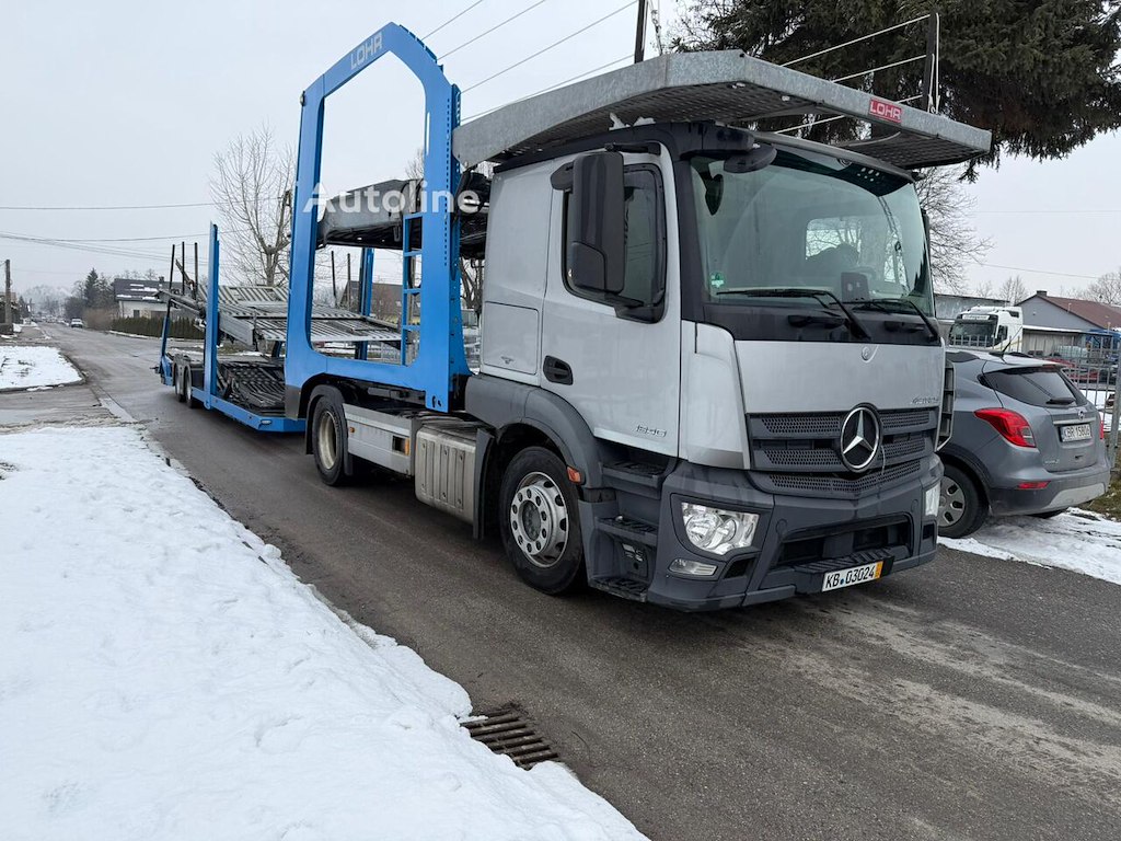 Mercedes-Benz Actros 1840 autotransporter + prikolica autotransportera
