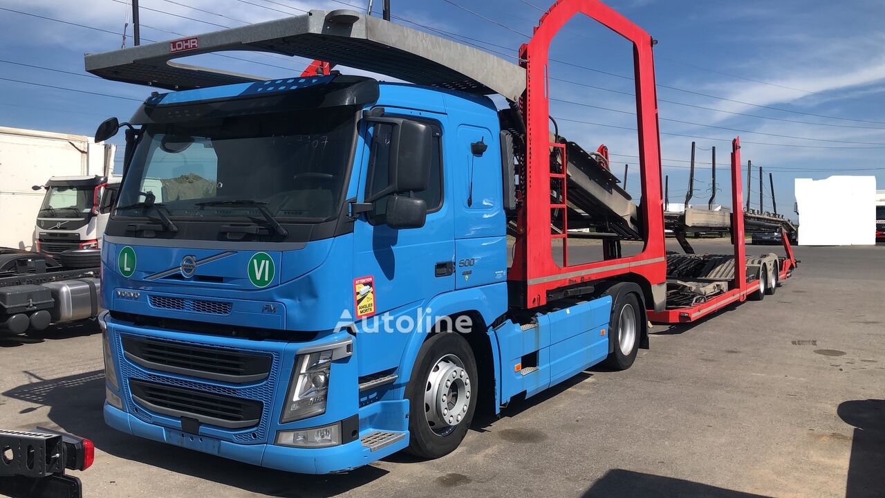 Volvo FM 500 autotransporter + prikolica autotransportera