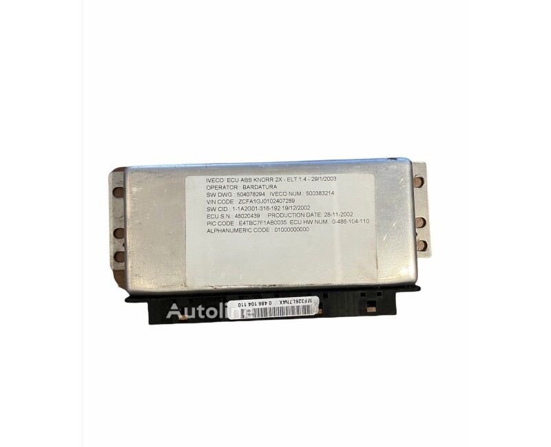 Ecu 500383214-0486104110 upravljačka jedinica za IVECO kamiona