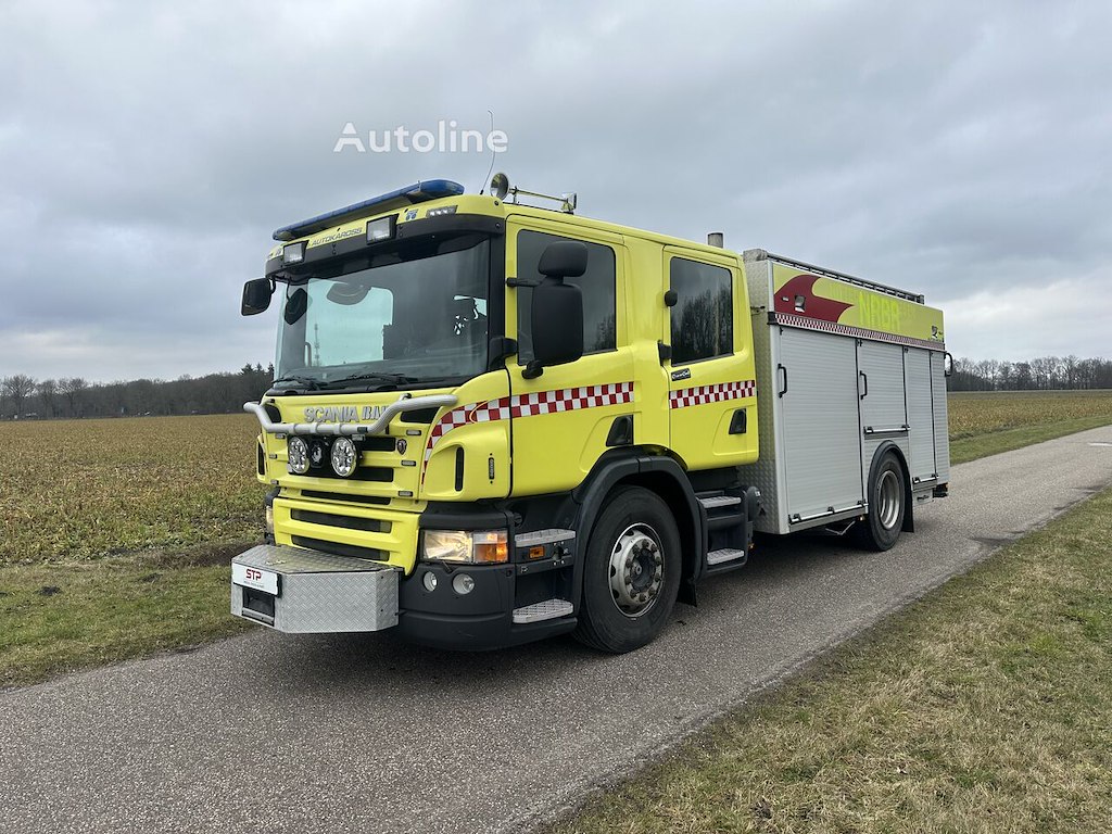 Scania P 380 Firetruck 3000 liter water + Foam + Coldcut vatrogasno vozilo