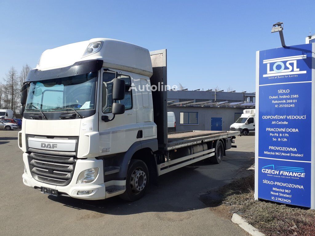 DAF CF320 EURO 6 kamion platforma