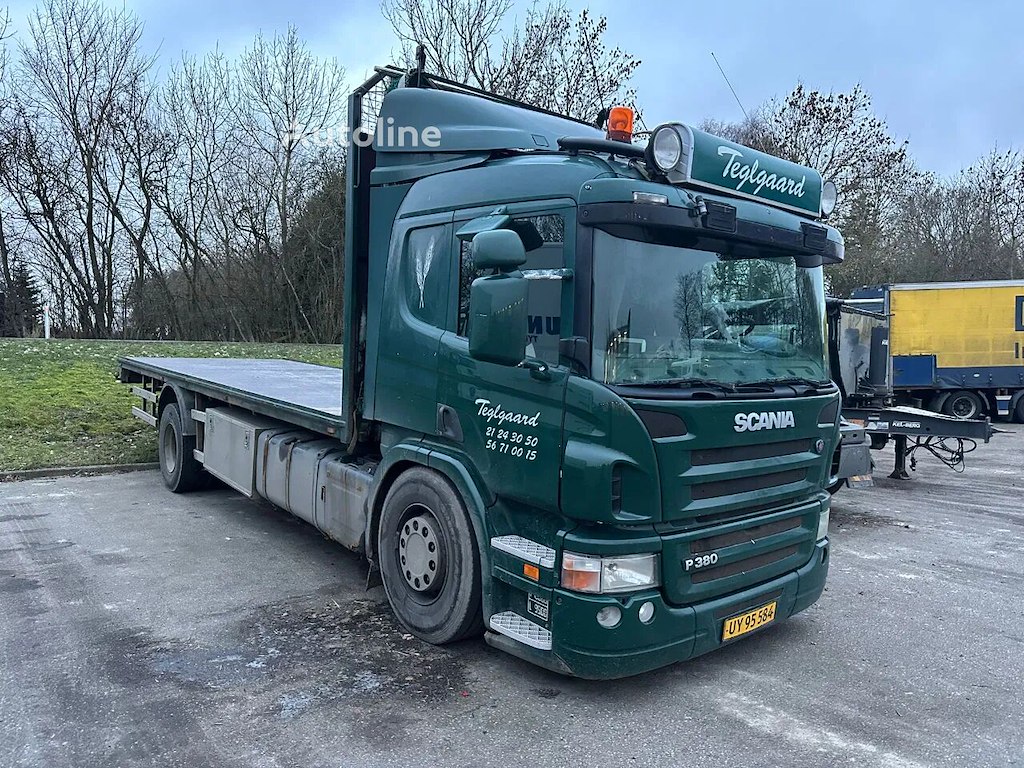 Scania P380 4x2 MND - Flatbed - Euro 4 - Opti Cruise - Engine broken kamion platforma