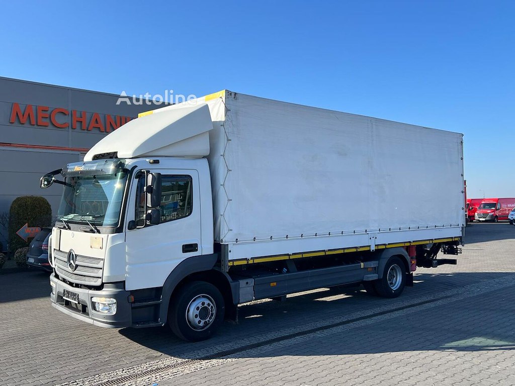 Mercedes-Benz ATEGO 1230 TILT+LIFT 1500 kg DEUTSCHE LKW kamion s ceradom