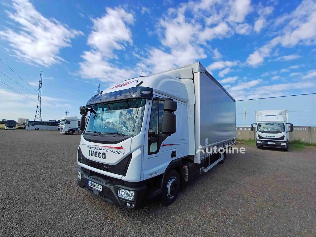 IVECO 75E kamion s ceradom