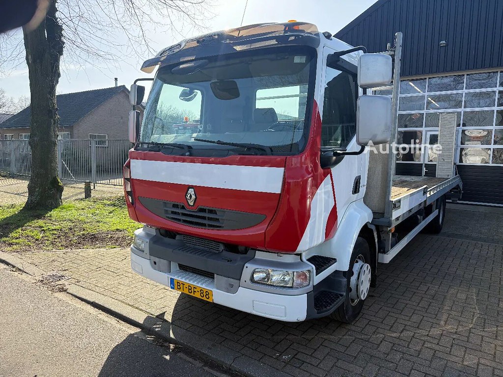 Renault Midlum 220 16L - Machine transport/Car Transporter - Ramps - Air šlep auto