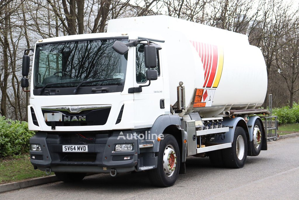 MAN TGM 26 340 6X2 20,000L FUEL TANKER (2014) autocisterna za gorivo
