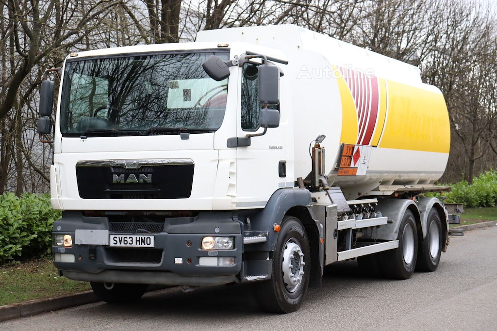MAN TGM 26 340 6X4 20,000L FUEL TANKER (2013) autocisterna za gorivo