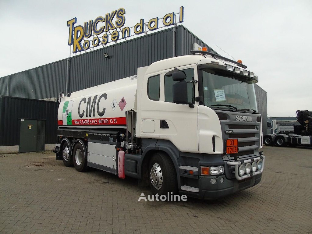 Scania R 420 + 18.000 + 6X2 + MANUAL autocisterna za gorivo