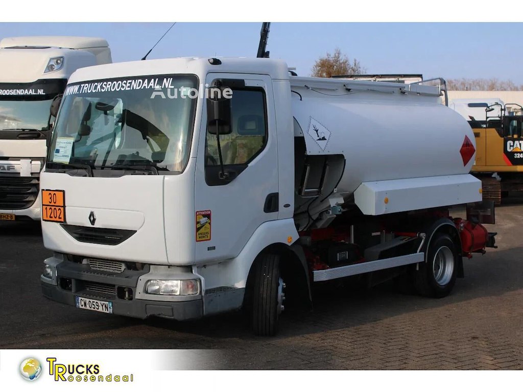 Renault Midlum 250 + 2 COMP + 6180liter + euro 2 + manual autocisterna za gorivo