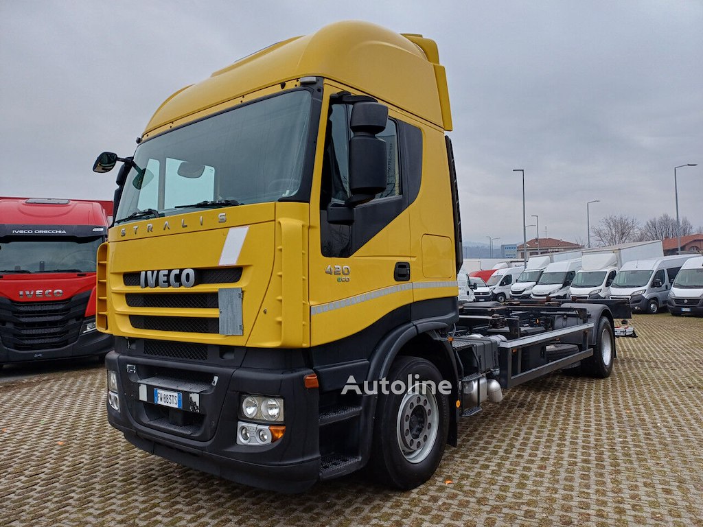 IVECO Stralis 420 vozilo za prevoz kontejnera