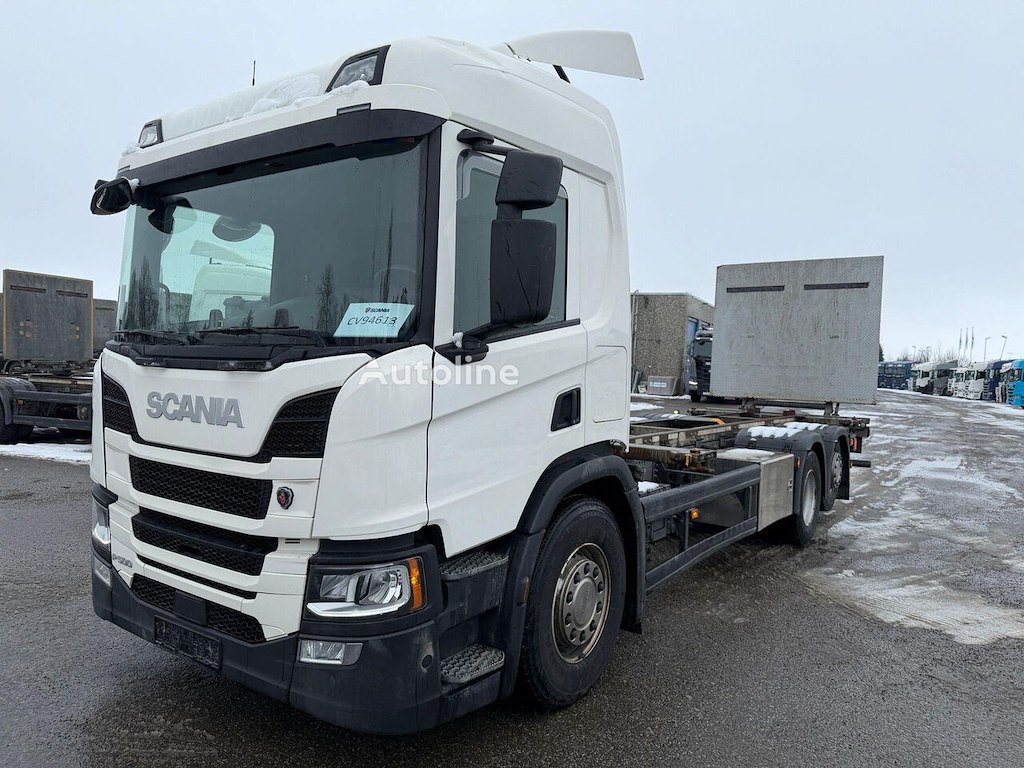 Scania P 500 6x2*4 9 TON FRONT AXLE / RETARDER / ARRIVING IN 1 WEEK ! vozilo za prevoz kontejnera